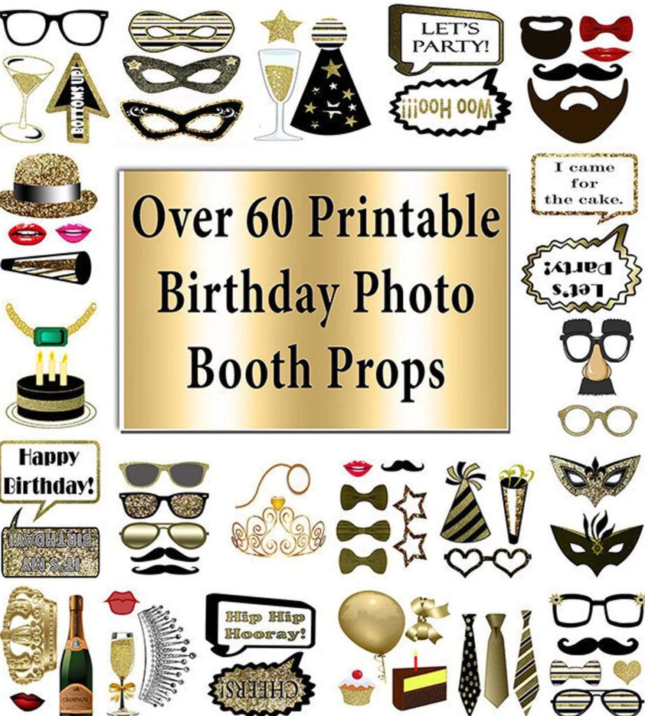 Top 10 Best Birthday Photo Booth Props for Vibrant, Joy-Filled ...