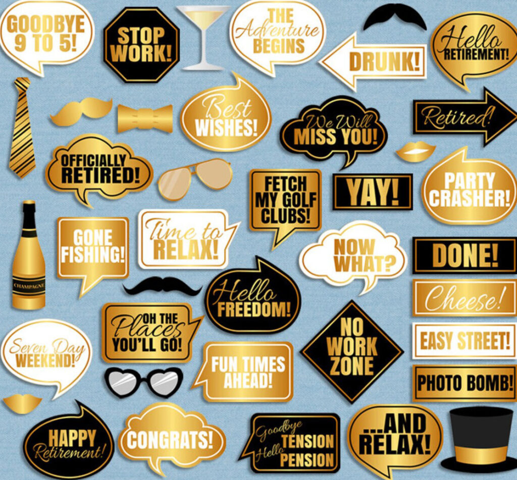 10 Best Retirement Photo Booth Props for a Memorable Send-Off