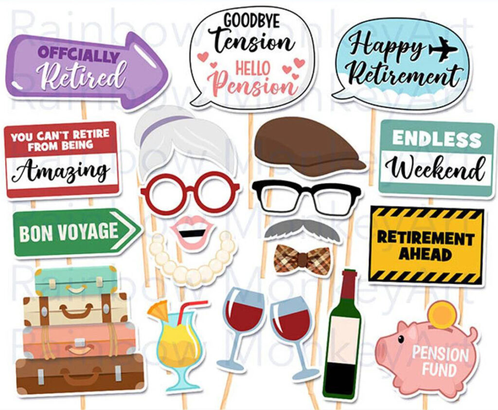 10 Best Retirement Photo Booth Props for a Memorable Send-Off