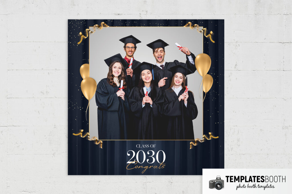 Graduation Photo Booth Template - TemplatesBooth