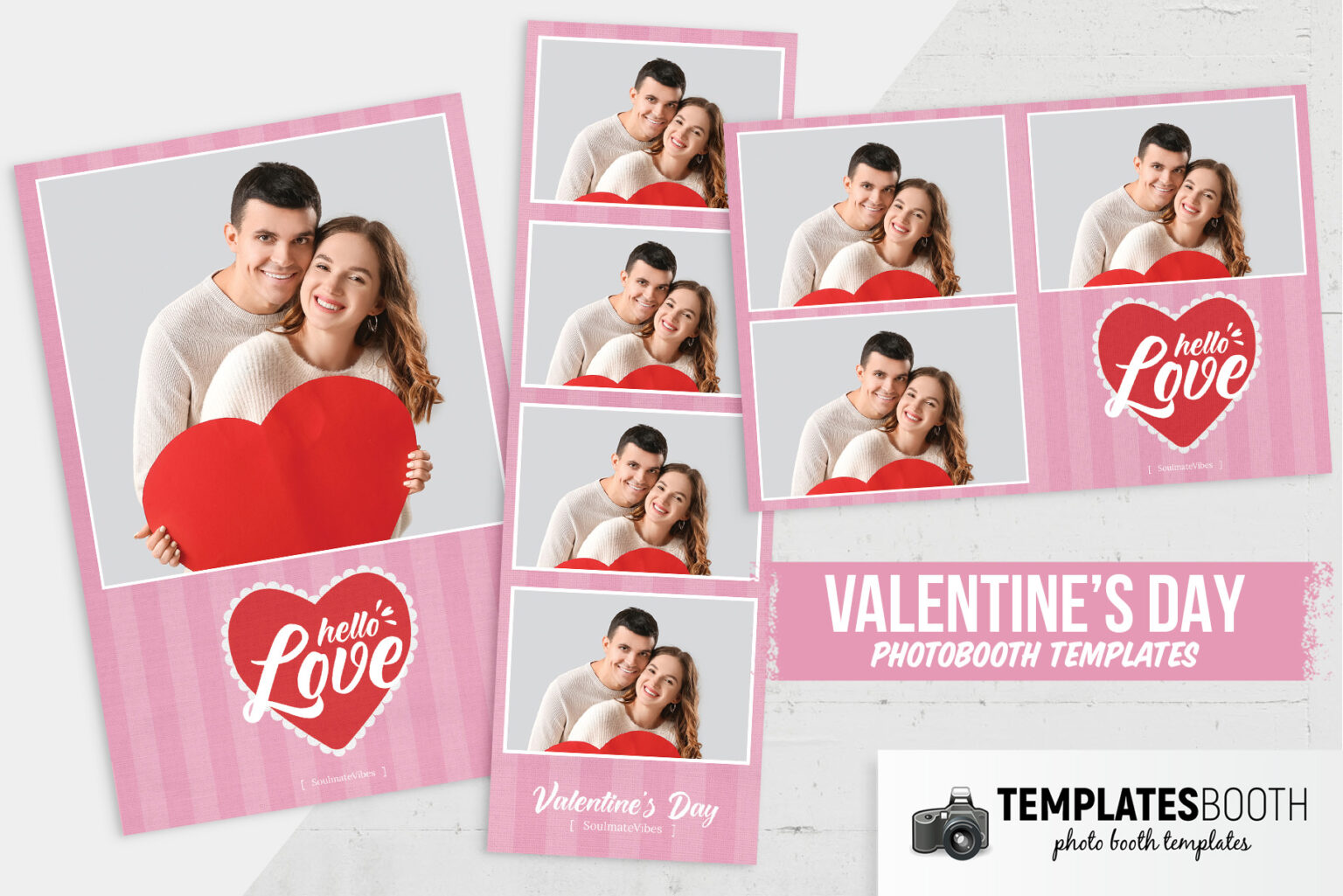Valentines Day Photo Booth Templates - TemplatesBooth