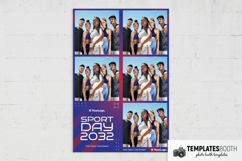Sports Day Photo Booth Template - TemplatesBooth