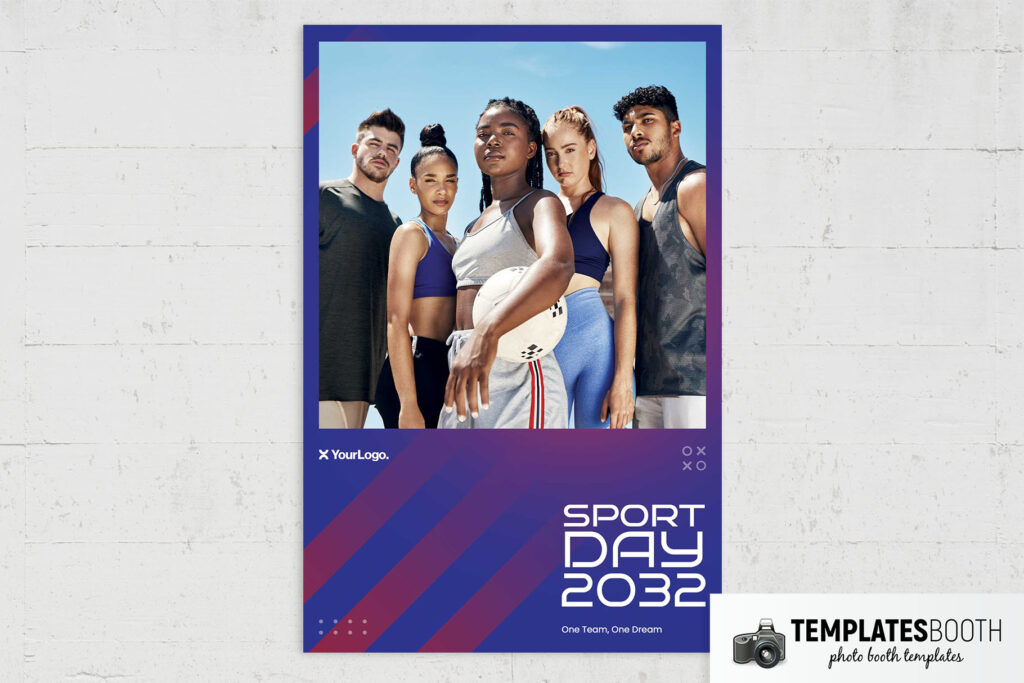 Sports Day Photo Booth Template - TemplatesBooth
