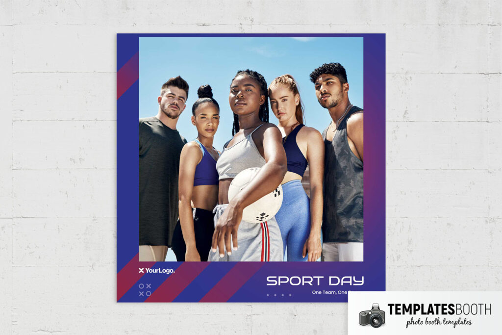Sports Day Photo Booth Template - TemplatesBooth