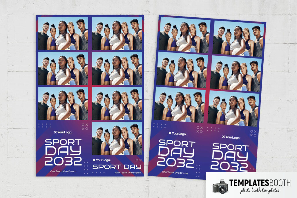 Sports Day Photo Booth Template - TemplatesBooth