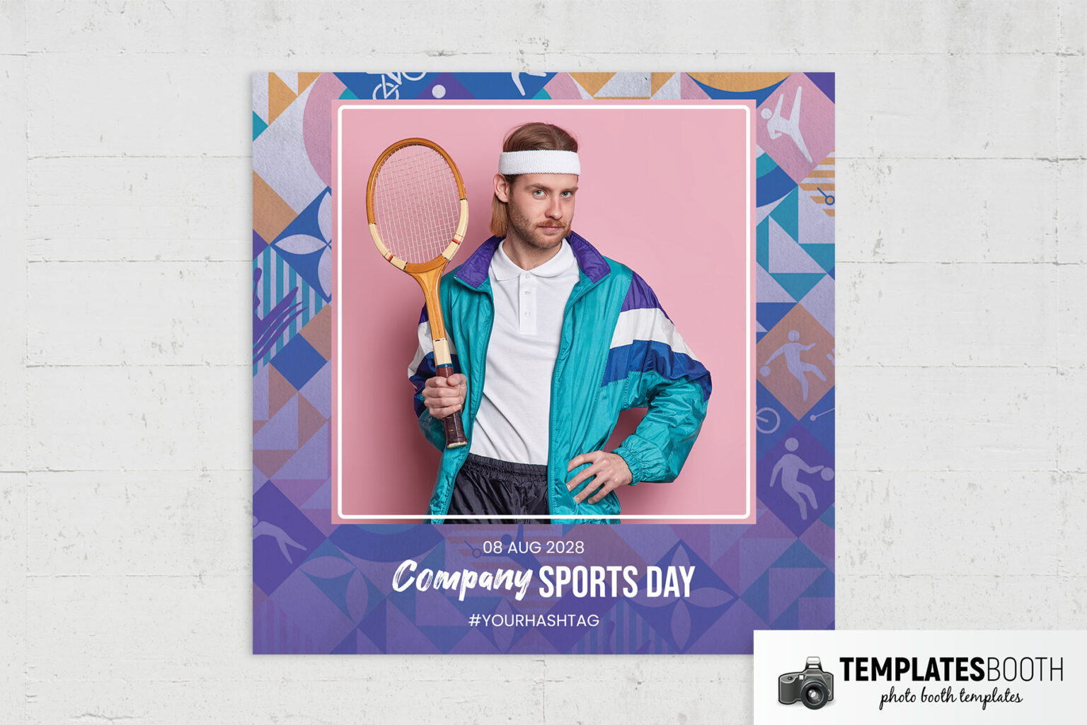 Sports Day Photo Booth Template - TemplatesBooth