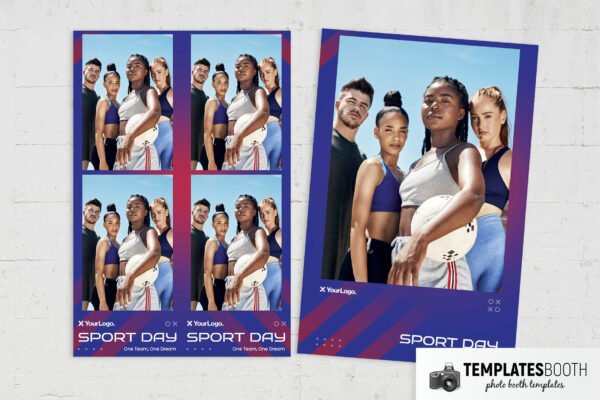 Sports Day Photo Booth Template - TemplatesBooth