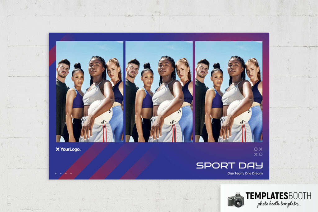 Sports Day Photo Booth Template - TemplatesBooth