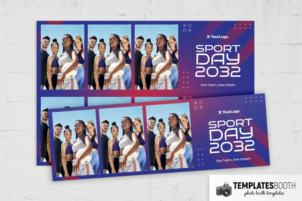 Sports Day Photo Booth Template - TemplatesBooth