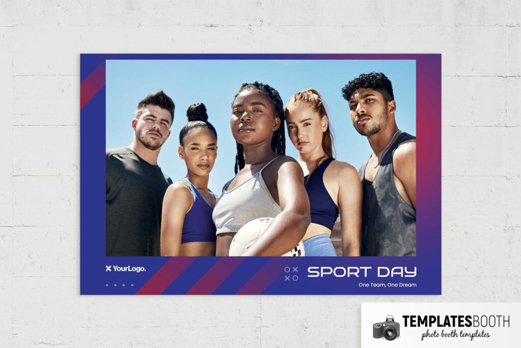 Sports Day Photo Booth Template - TemplatesBooth