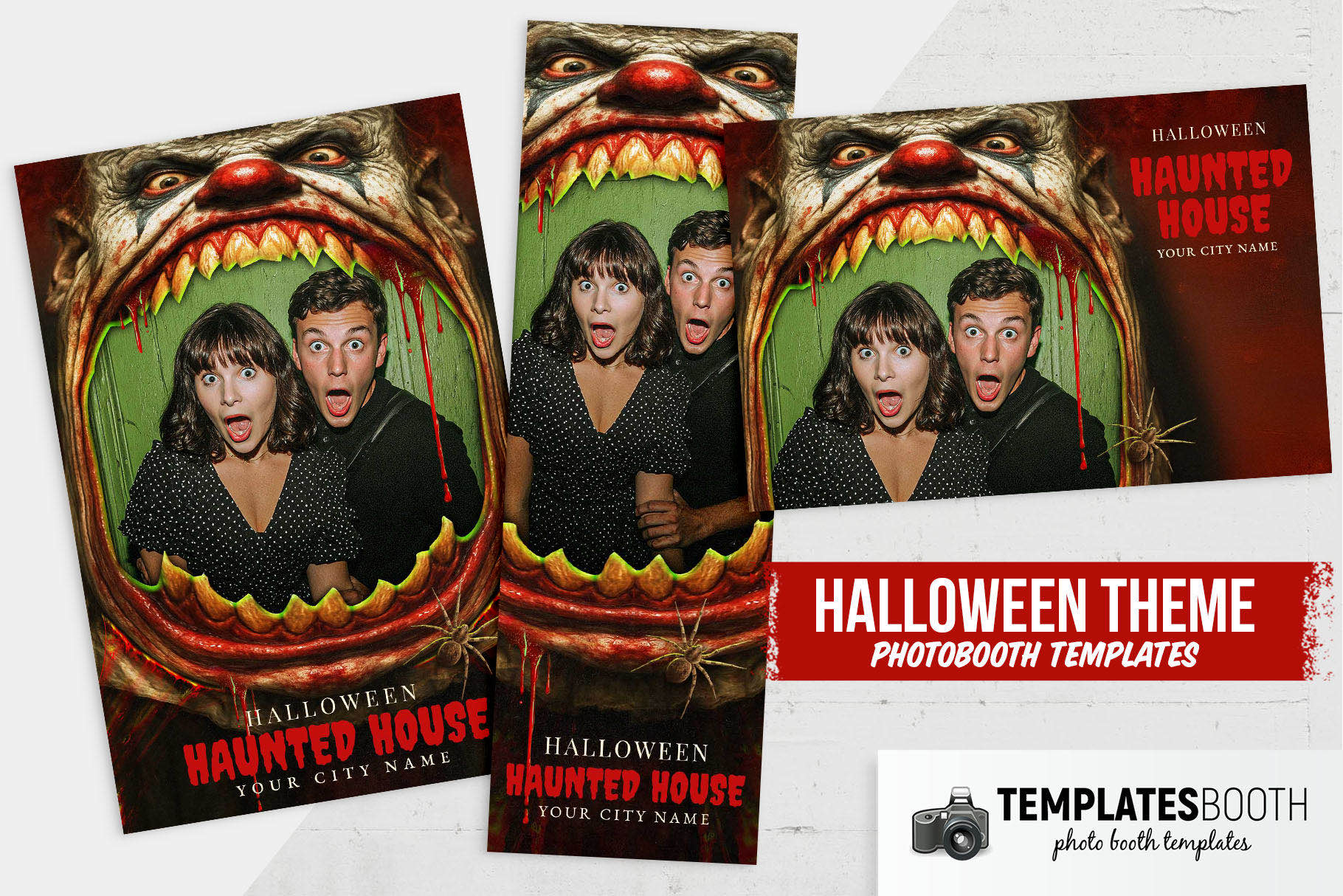 Halloween Photo Booth Templates - TemplatesBooth