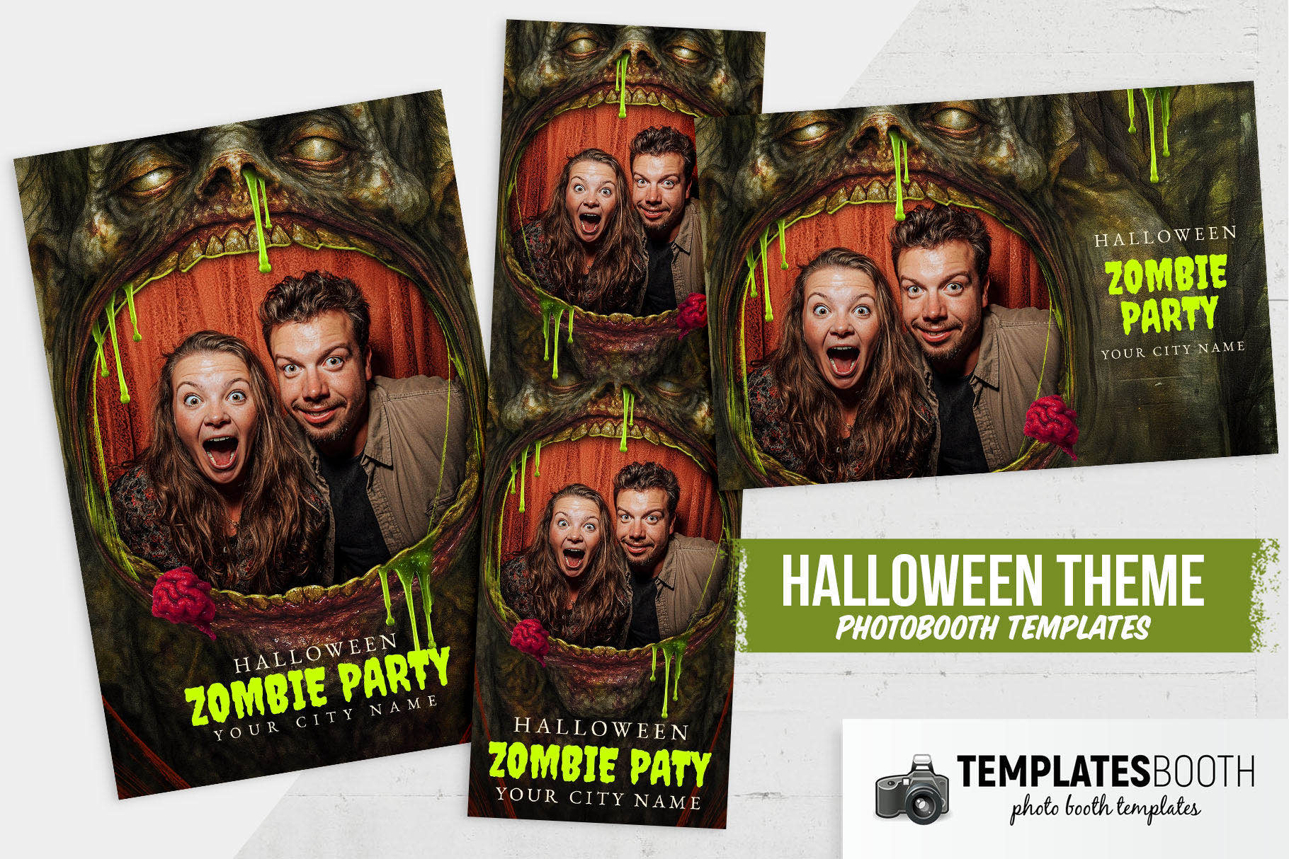 Halloween Photo Booth Templates - TemplatesBooth