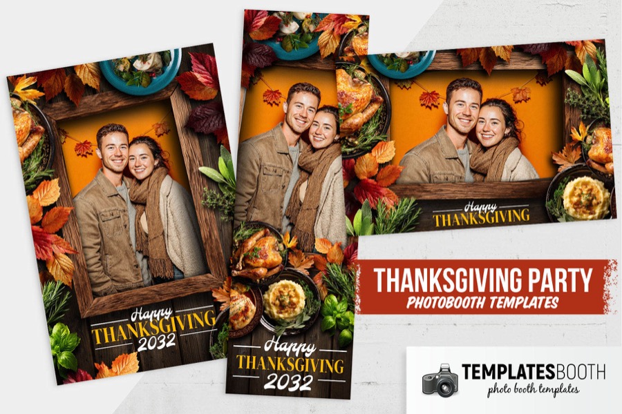 Thanksgiving Photo Booth Templates - TemplatesBooth