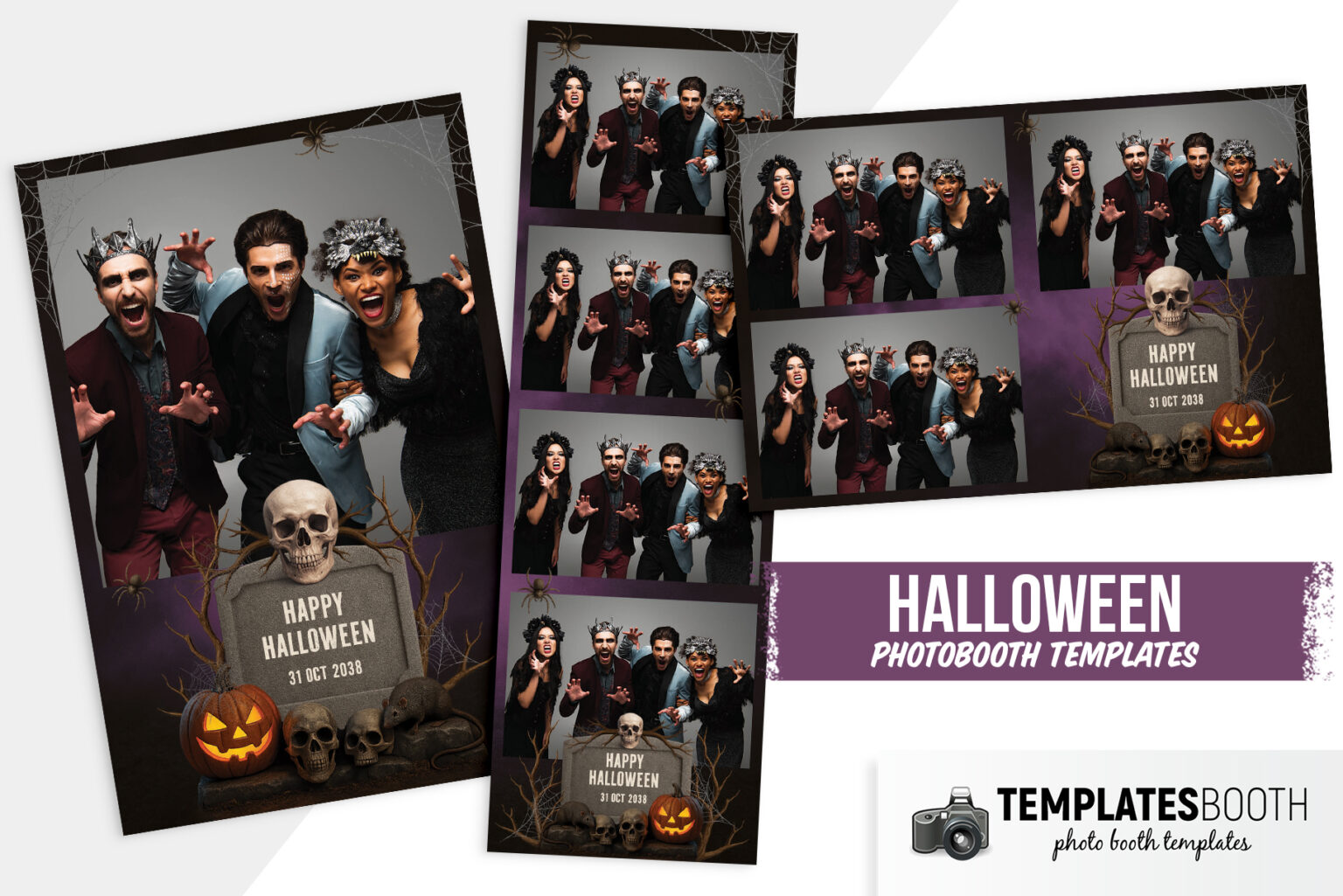 Halloween Photo Booth Templates - TemplatesBooth