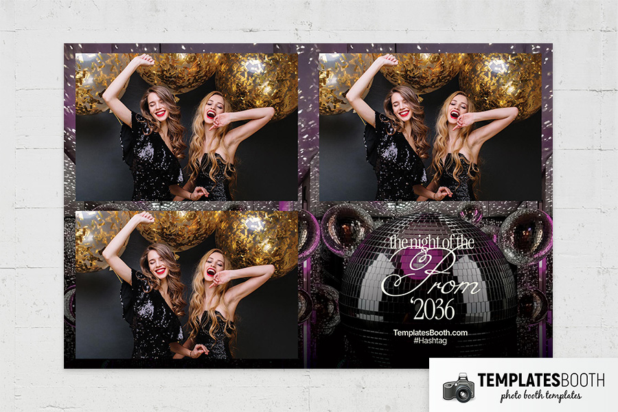 Prom Night Photo Booth Template - TemplatesBooth
