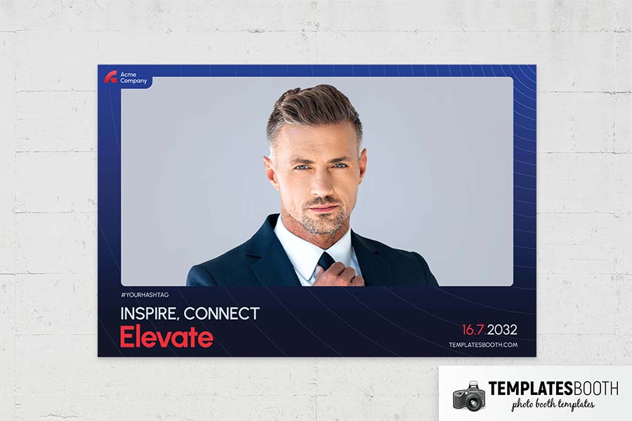 Conference Event Photo Booth Template - TemplatesBooth
