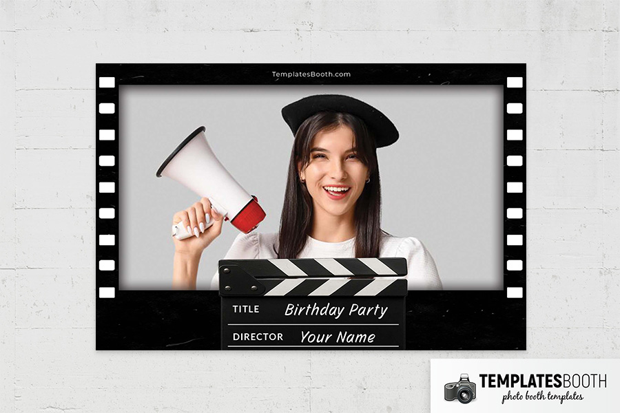 Film Strip Photo Booth Template - TemplatesBooth