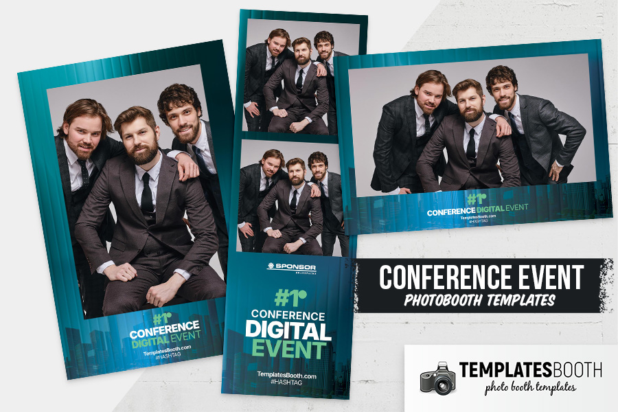 Conference Event Photo Booth Template - TemplatesBooth