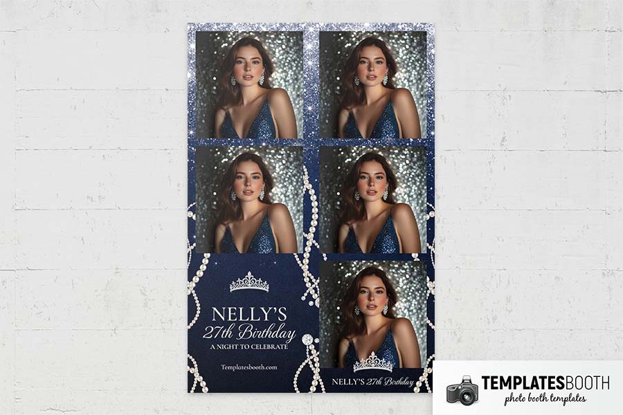 Birthday Party Photo Booth Template - TemplatesBooth