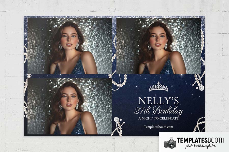 Birthday Party Photo Booth Template - TemplatesBooth