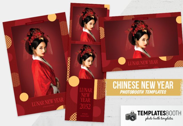 Chinese New Year Photo Booth Template - TemplatesBooth