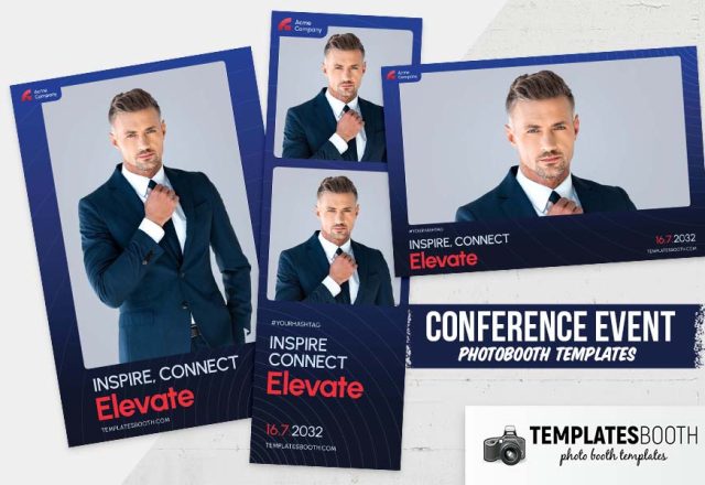 Conference Event Photo Booth Template - TemplatesBooth