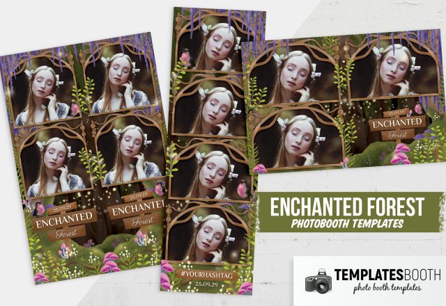 Enchanted Forest Photo Booth Template - TemplatesBooth