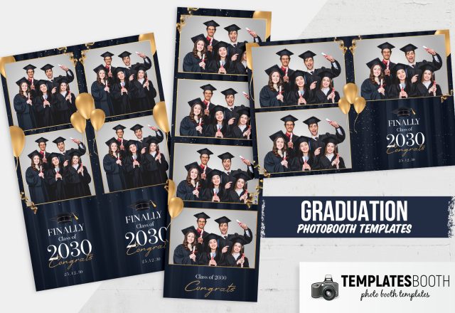 Graduation Photo Booth Template - TemplatesBooth