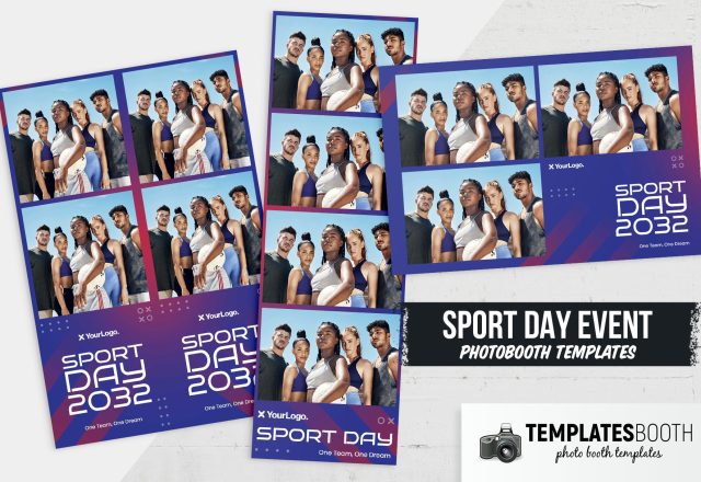 Sports Day Photo Booth Template - TemplatesBooth